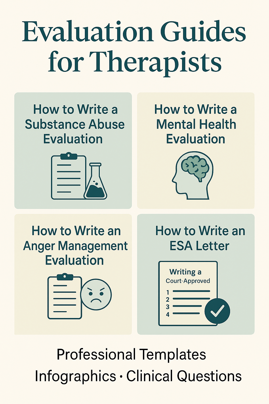 The Therapist’s Evaluation Toolkit: Step-by-Step Guides & Court Approv ...