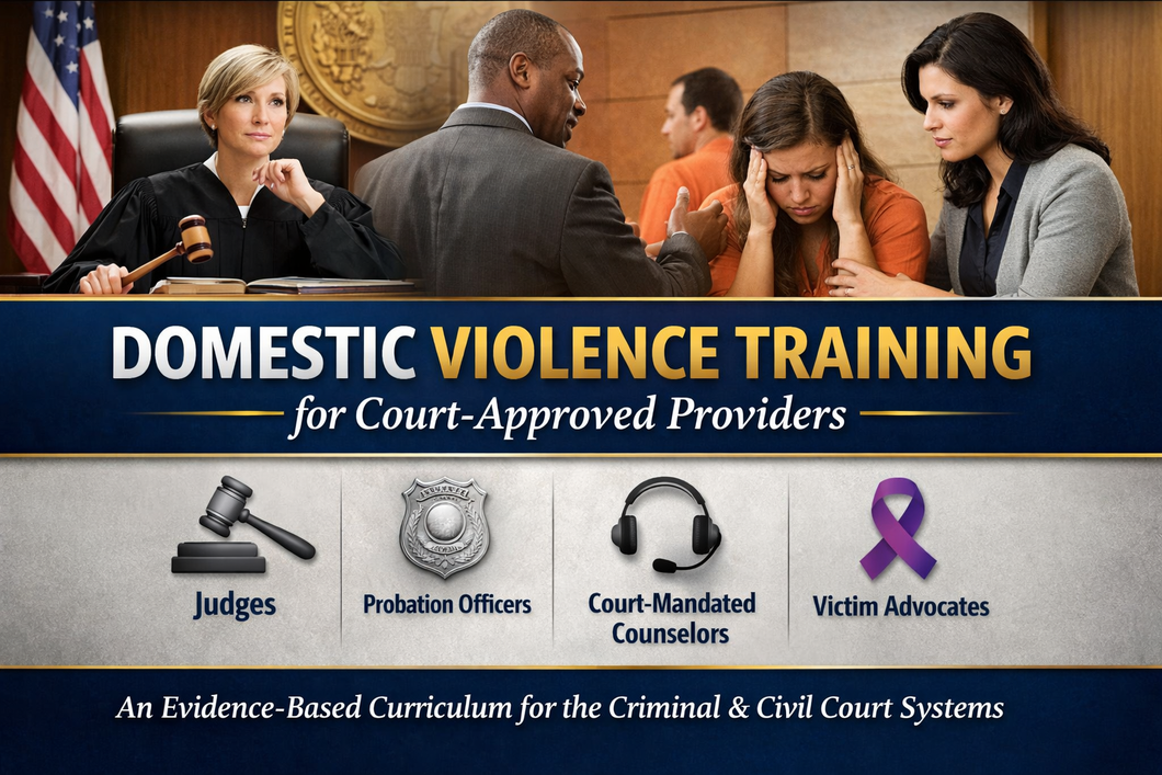 Domestic Violence PowerPoint Slides - Court-Approved Training – Private ...