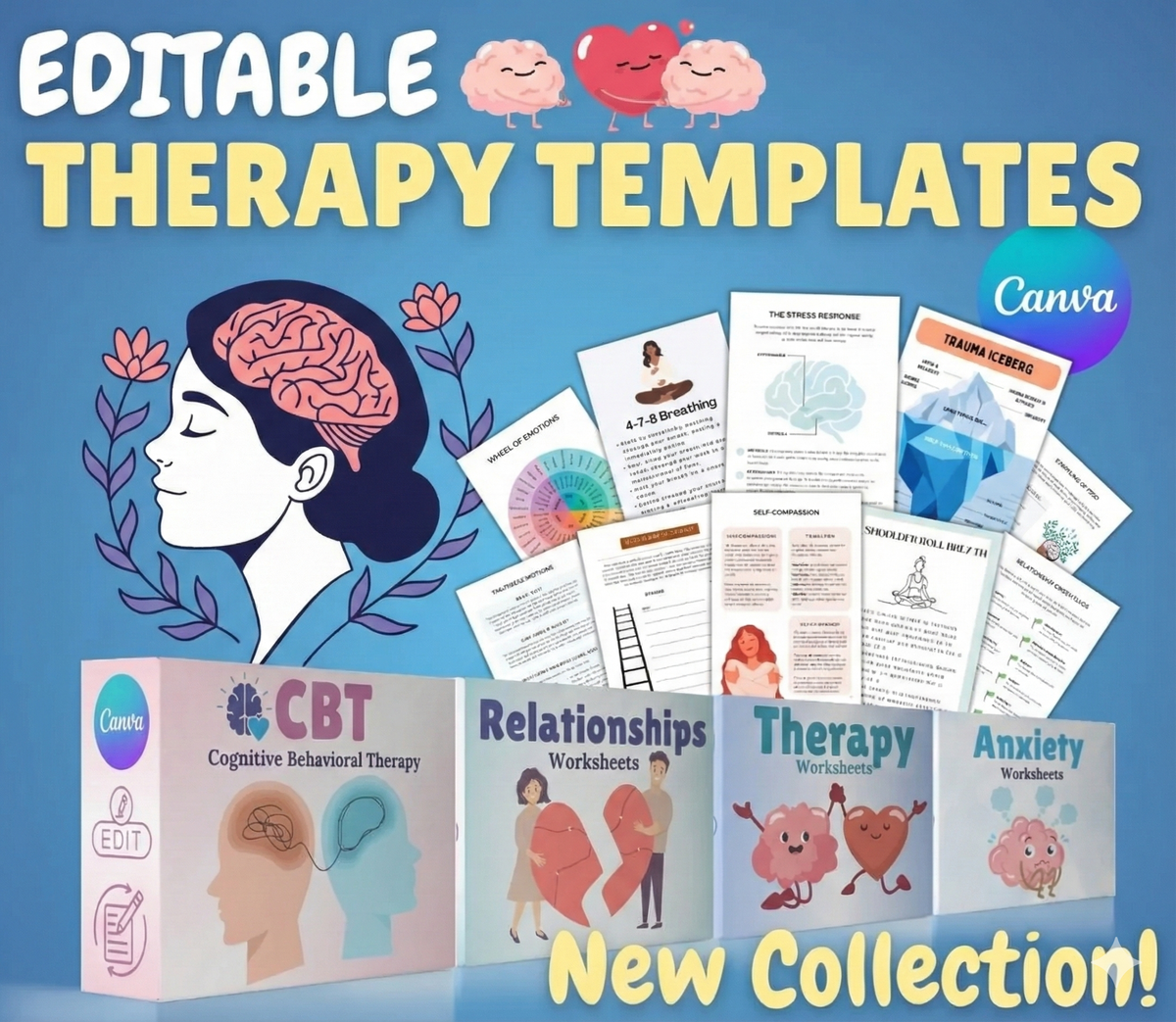 Editable Therapy Templates Bundle - Private Label PDFs – Private Label ...