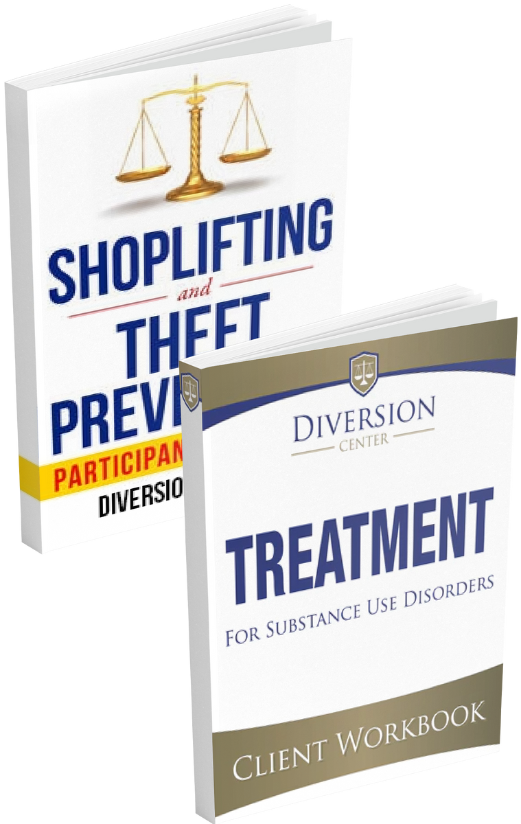 Shoplifting + Substance Use Disorders Workbook Bundle – Private Label Books